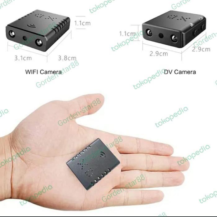 Promo Spy Cam Kamera Kecil V380 CCTV Tersembunyi Wifi Smart Phonee CCTV ...