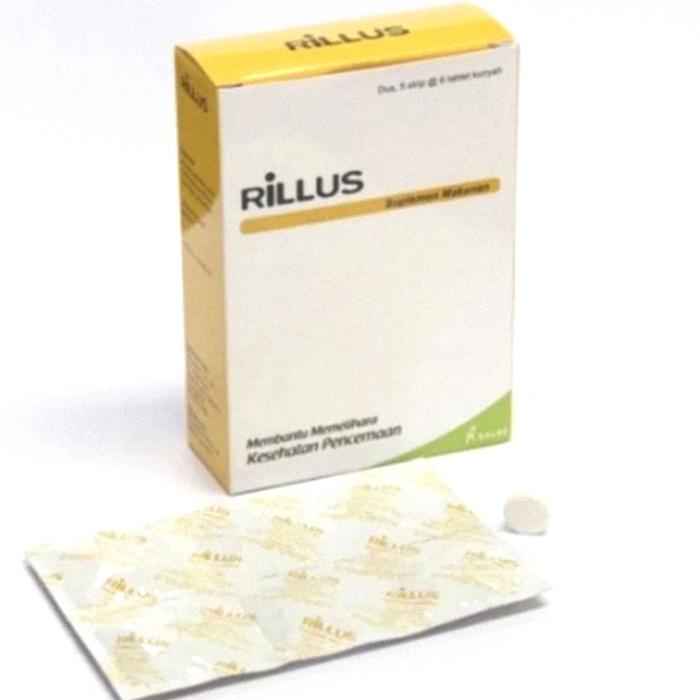 Jual RILLUS / Probiotik / Bakteri Baik Pencernaan Sehat / BAB Lancar ...