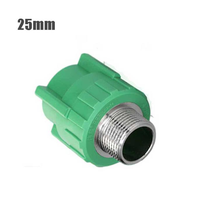 Jual 1/2 1 3/4 Inch Sok Drat Luar PPR Male Thread Joint Piting Pipa - 3 ...