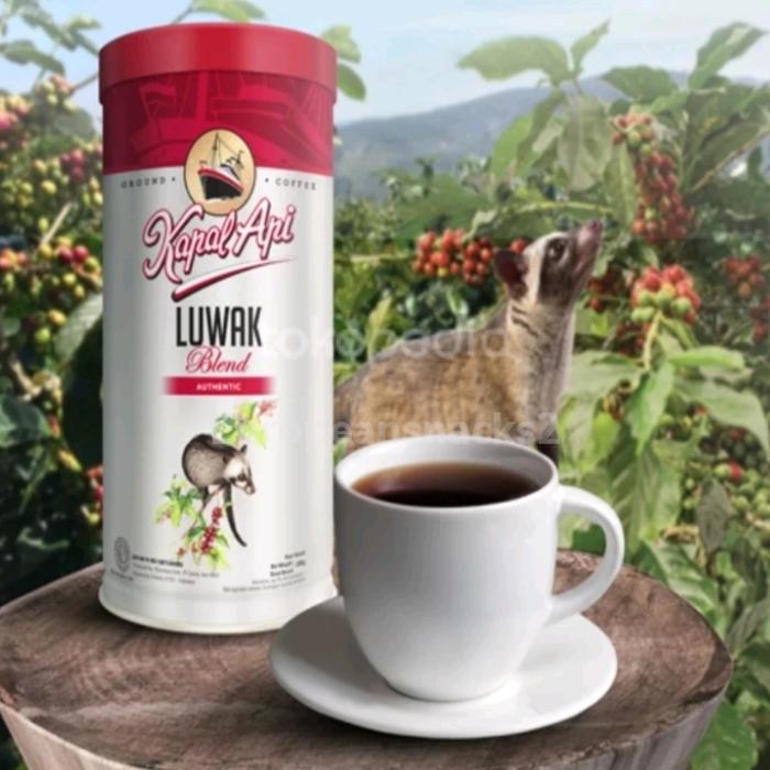 Jual PROMO kopi kapal api luwak bubuk 200gr - kopi kapal api luwak ...