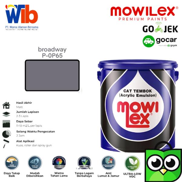 Jual Cat Tembok Interior Mowilex Emulsion 20 Liter Broadway - Tinting ...
