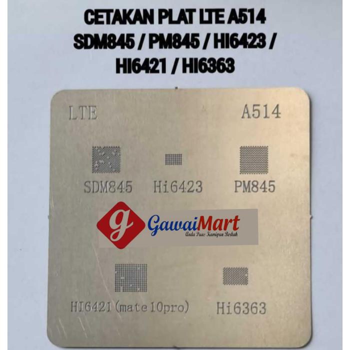 Jual PLAT CETAKAN IC BGA LTE PM845 SDM845 845 ORIGINAL - Jakarta Pusat ...