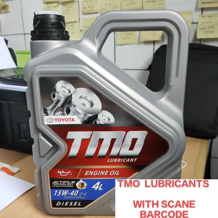 Jual Oli Mesin TMO Diesel SAE 15W40 API SN WIth SCAN BARCODE ORIGINAL ...