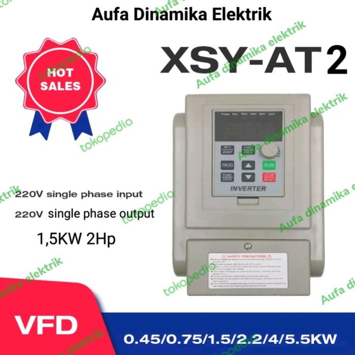 Jual Inverter 1,5kw input 1phase 220vac output 1phase 220vac 2Hp XSY AT2 - Kab. Bogor - Aufa ...