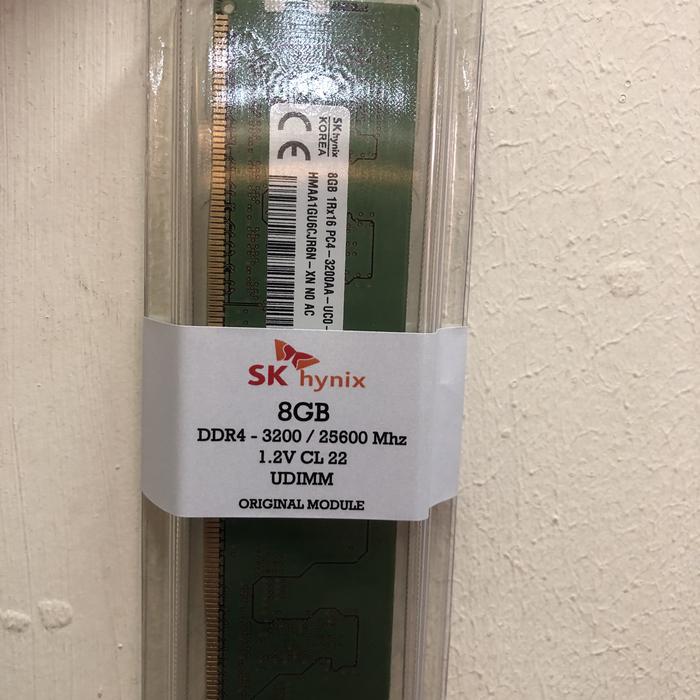 Jual RAM PC SK HYNIX 8GB 1Rx16 PC4 3200AA ORIGINAL - Jakarta Pusat - AB ...