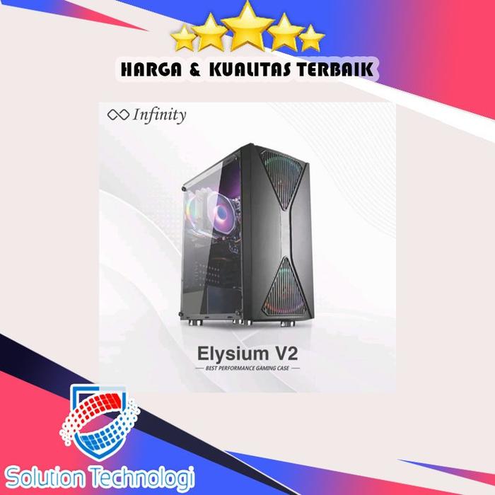 Jual Casing Infinity Elysium V2 (m ATX, ATX) -Casing Gaming - Kota ...