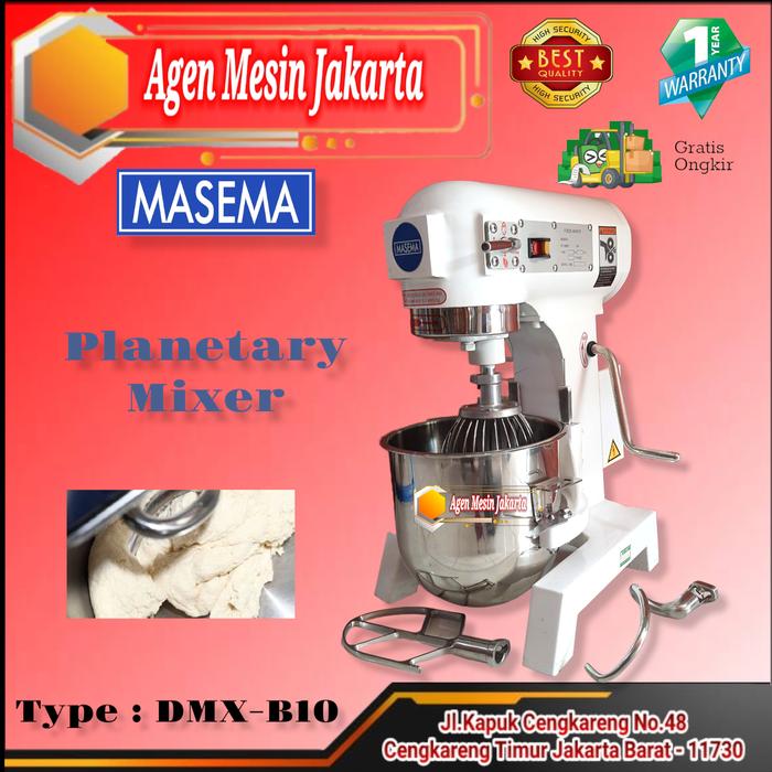 Jual Planetary Mixer 10 Liter /DMX-B10 / Mesin Mixer Adonan 10 Liter ...