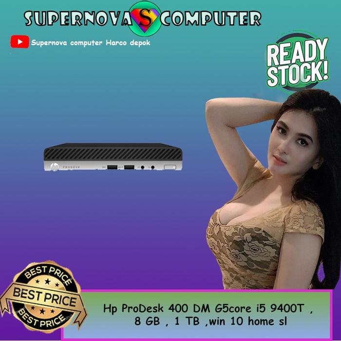 Jual Hp ProDesk 400 DM G5core i5 9400T , 8 GB , 1 TB ,win 10 home sl - Jakarta Pusat - Supernova ...