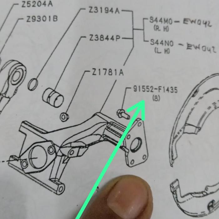 Jual BOLT FLANGE 91552-F1435 - Jakarta Barat - RANS AUTOPARTS | Tokopedia