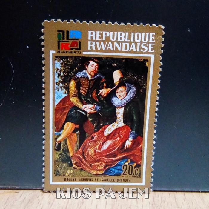 Jual Perangko Lama Rep. Rwanda : Lukisan Peter Paul Rubens, 1973 ...