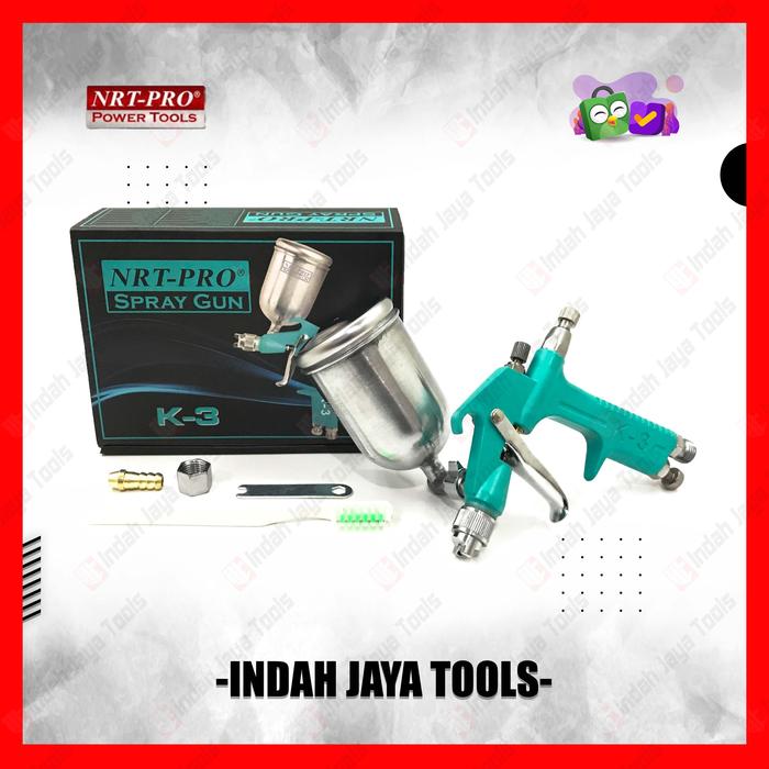 Jual NRT-PRO Spray Gun K3 Tabung Atas - Alat Semprot Cat Air Gun ...