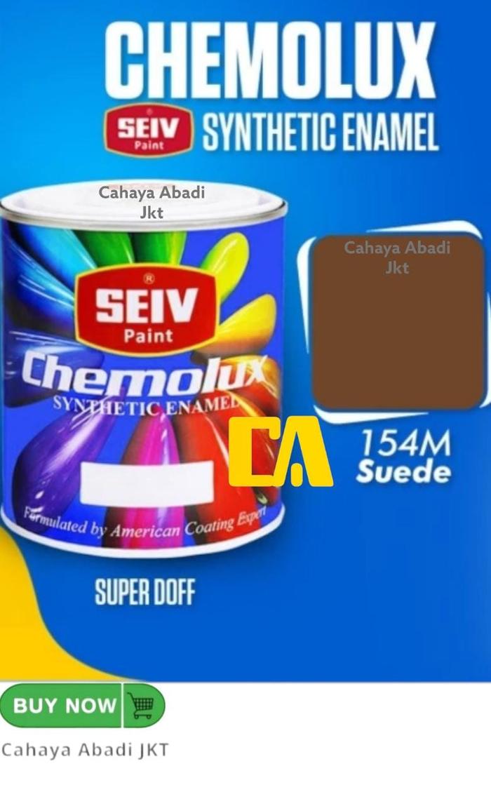Jual Cat Minyak Kayu Besi SEIV 154M Suede DOFF - Jakarta Pusat - CAHAYA ...