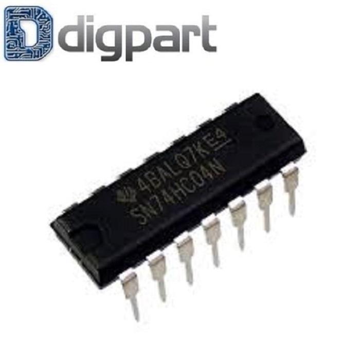 Jual SN74HC04N SN74HC04 74HC04 7404 74HC04 Hex Inverter IC Logic TTL ...