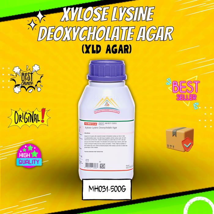 Jual Xylose Lysine Deoxycholate Agar (XLD Agar) - Media Mikro, 500 Gram ...