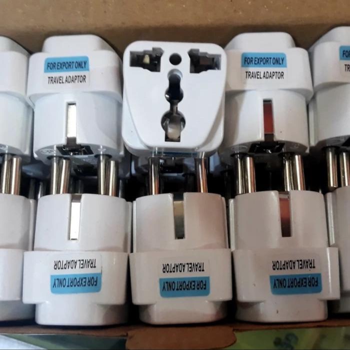 Jual Over Steker Colokan Kaki 3/Sambungan Steker 3 ke 2 STANDARD ...