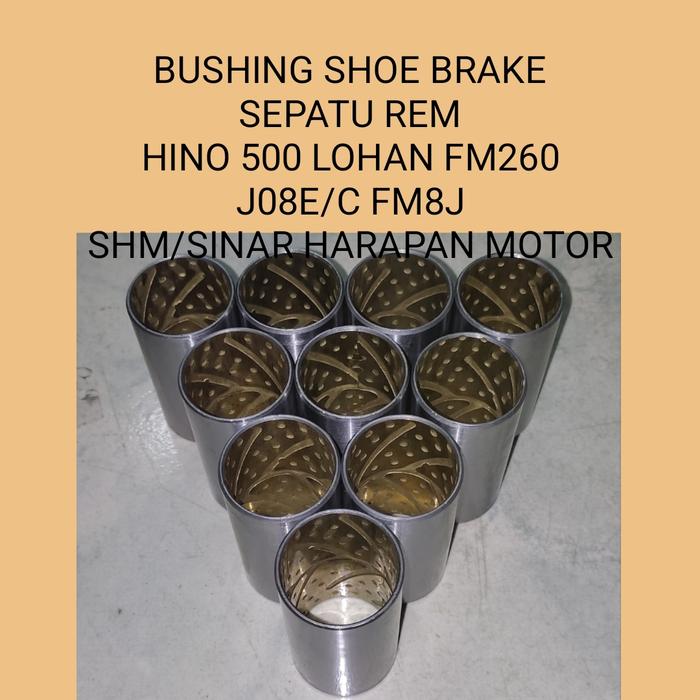 Jual BUSHING BRAKE SHOE HINO 500 SZ010-09031 BUSHING BRAKE SHOE HINO ...
