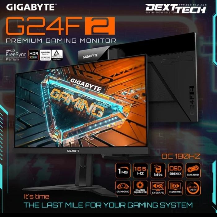 Jual Monitor LED GIGABYTE Led Monitor Gigabyte G24F2 MONITOR GAMING 24 ...