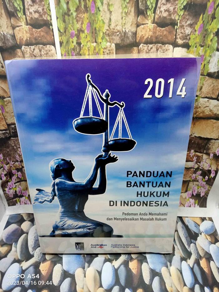 Jual BUKU PANDUAN BANTUAN HUKUM DI INDONESIA PEDOMAN ANDA MEMAHAMI MASALAH - Kota Medan - TB ...