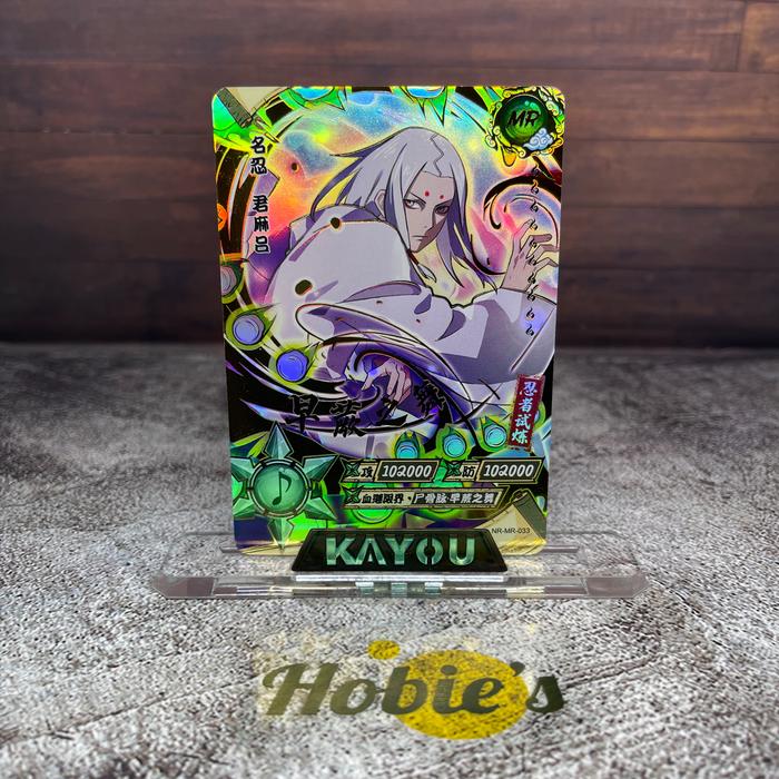 Jual Naruto MR Card / Kartu Kayou (21 - 40) - Kimimaro (033) - Kota ...
