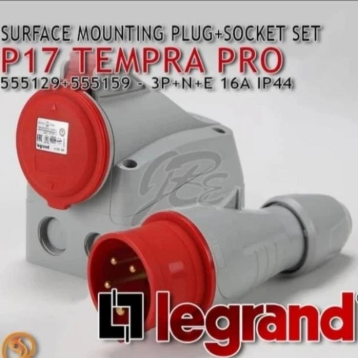 Jual SURFACE MOUNTING PLUG+SOCKET 3P+N+E 5 PIN 16A IP44 LEGRAND - Jakarta Pusat - RRS ELECTRIC ...
