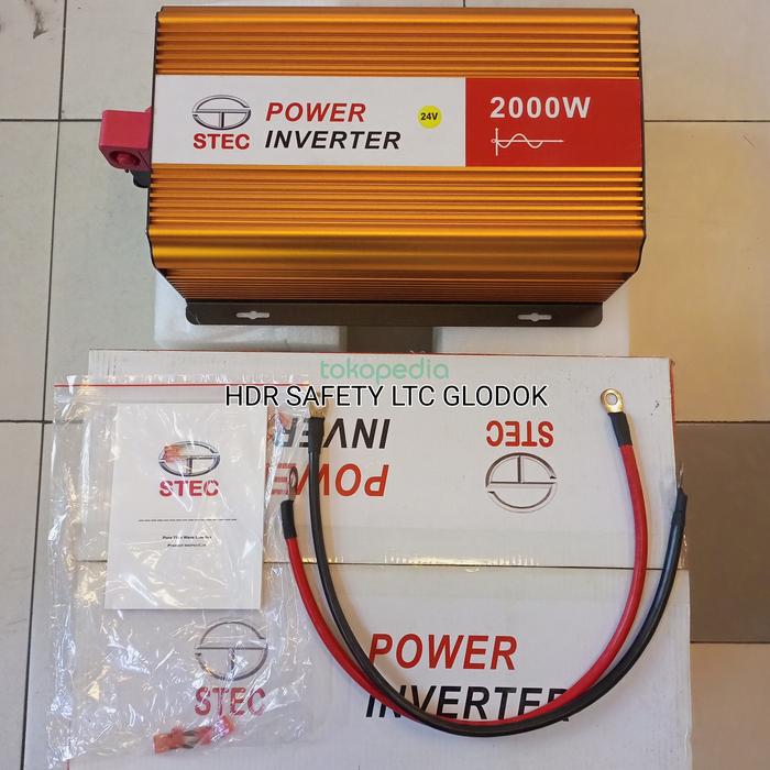 Jual Pure Shine Wave PSW POWER INVERTER STEC 24V 2000Watt 2000Watt ...