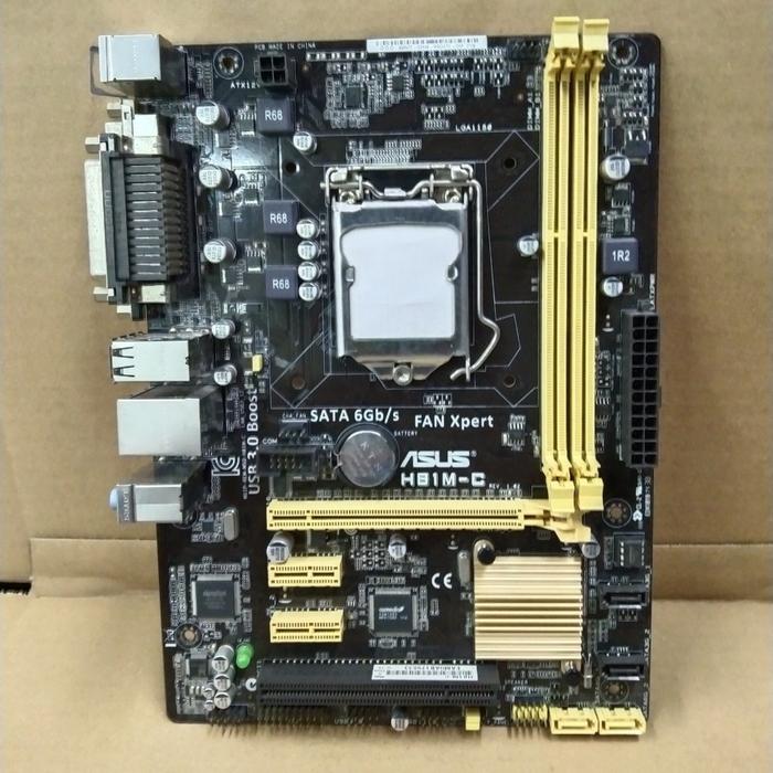 Jual Motherboard ASUS H81M-C Micro ATX LGA 1150 Gen4 Intel H81 ...