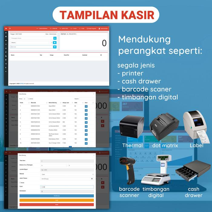 Jual Aplikasi Kasir dan stok berbasis websiTipe Premium Support - Kab. Bandung - VictoryCode ...