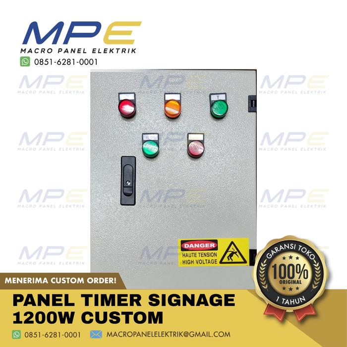 Jual Panel Timer Signage 1200W Custom - Jakarta Pusat - MACRO PANEL ...