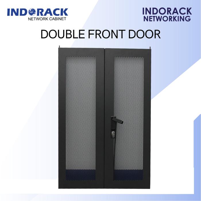 Jual Indorack Close Rack 42U Perforated Door Rak Server Depth 600mm ...