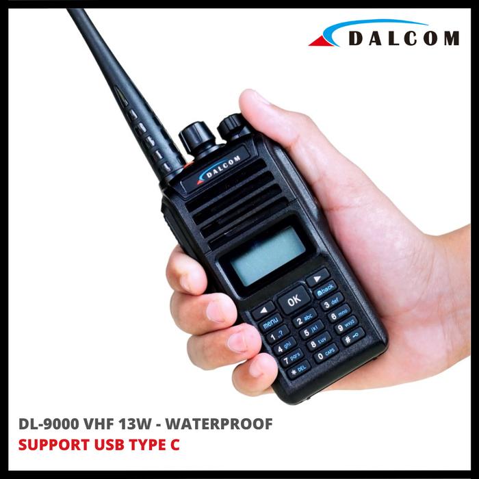 Jual HT DALCOM JAPAN DL-9000 VHF 136-174 MHZ IP68 WATERPROOF - Jakarta ...