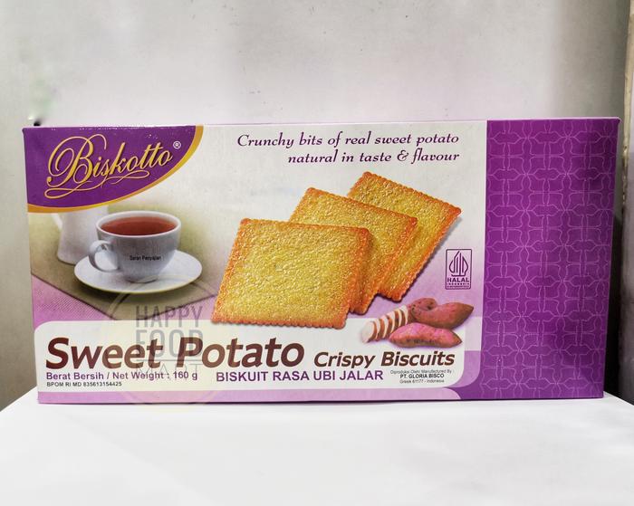 Jual BISKOTTO SANDWICH CRACKERS 160 GR/POTATO/CHEESE/BISKUIT KENTANG ...