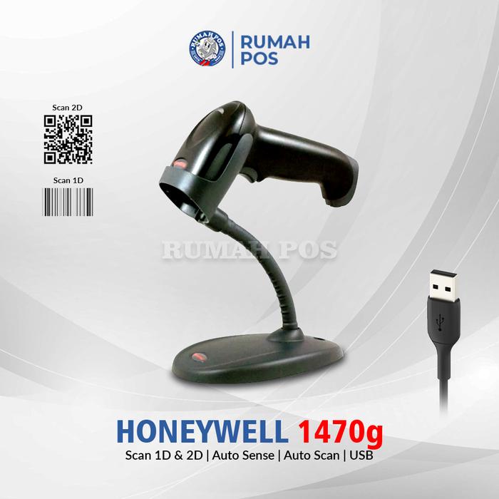 Jual Barcode Scanner 1D & 2D HONEYWELL 1470G Voyager Scan QR CODE 1470 ...