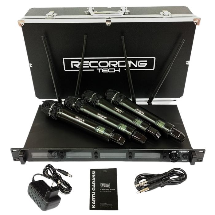 Jual Recording Tech RT-Super400 - Professional Wireless Four Handheld ...