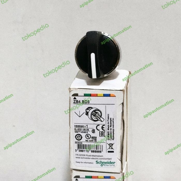 Jual SCHNEIDER ZB4 BD3 SELEKTOR SWITCH 3 POSISI ORIGINAL - Kab ...