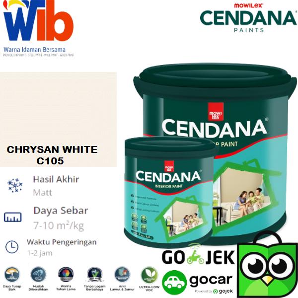 Jual MOWILEX CENDANA CHRYSAN WHITE C105 - 5 KG INTERIOR - Kota Bekasi - Warna Idaman Bersama ...