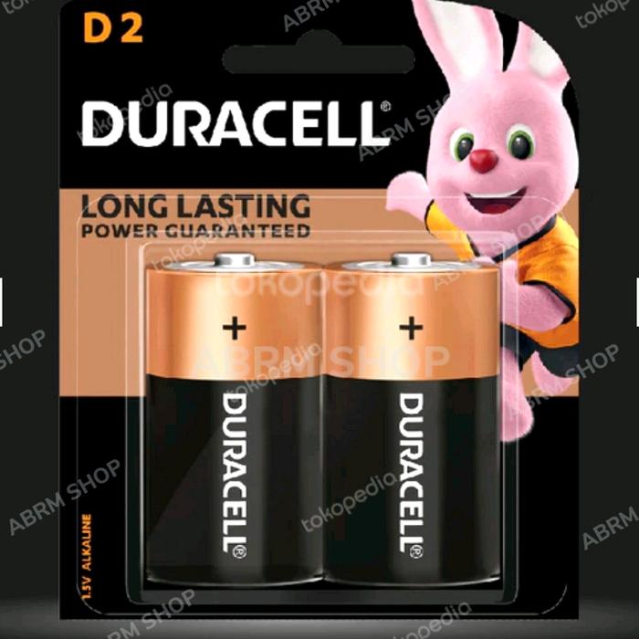 Jual DURACELL SIZE D 1,5V ALKALINE BATERAI ALKALINE 1,5V R20 LR20 ...