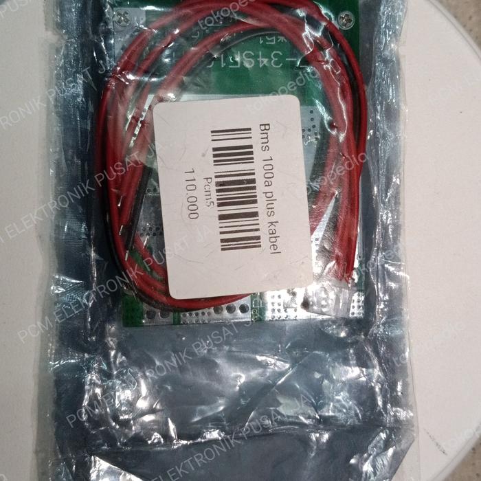 Jual 1500 kit bms battery baterai batrai management system bms 100a 3s ...