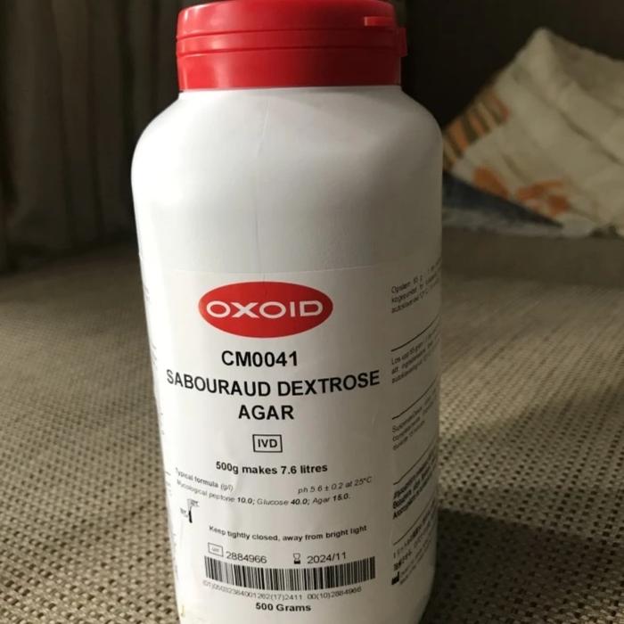 Jual Sabouraud Dextrose Agar (SDA), Oxoid cat. CM0041, 500 gram - Kab ...