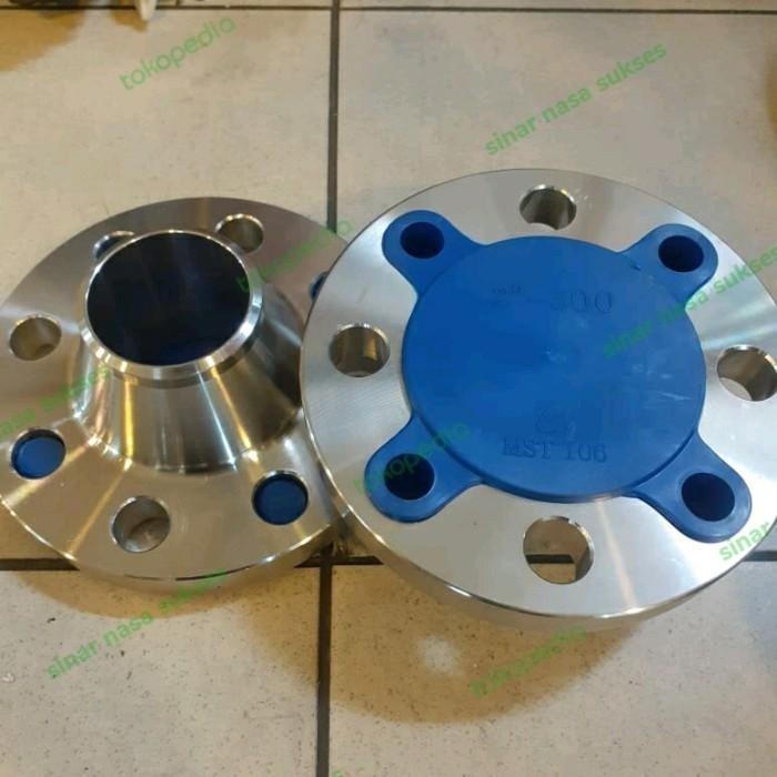 Jual Flange Welding Neck Stainless SS316 ANSI 150 3" inch/DN 80 WN ...