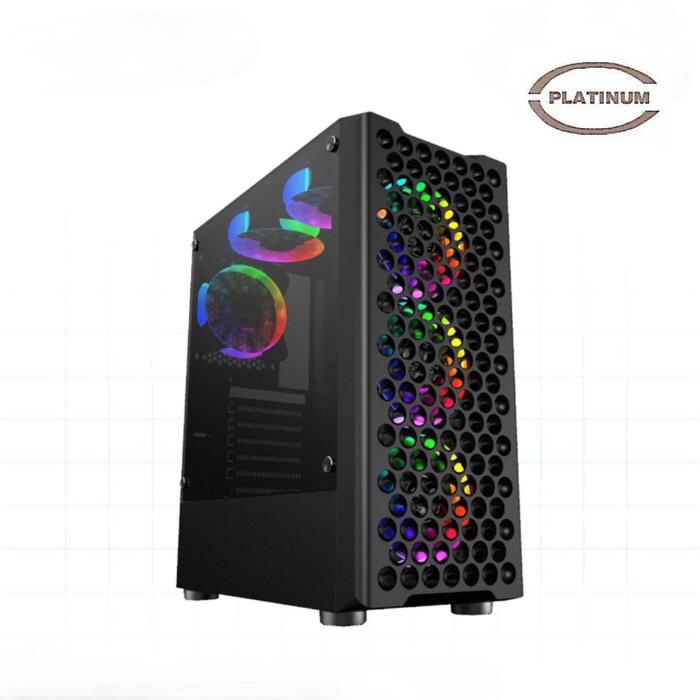 Jual Simbadda Battleground BG 26 Gaming Casing + 3Pcs Fan RGB - Jakarta ...