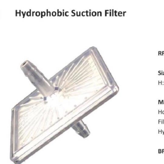 Jual ZF-061 Hydrophobic Suction Filter - Jakarta Barat - ~Alpha ...