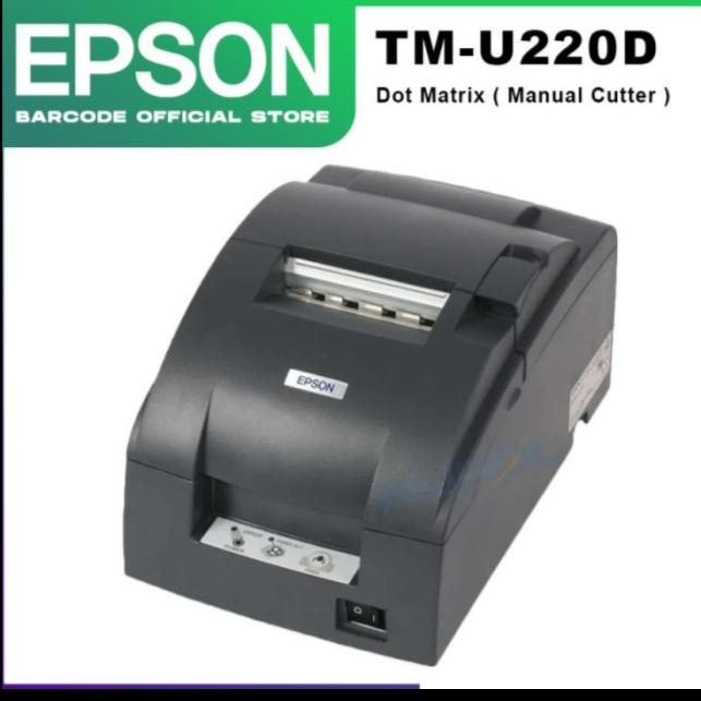 Jual Printer POS Epson TM-U220D Printer Kasir TMU 220 D Manual Cutter ...