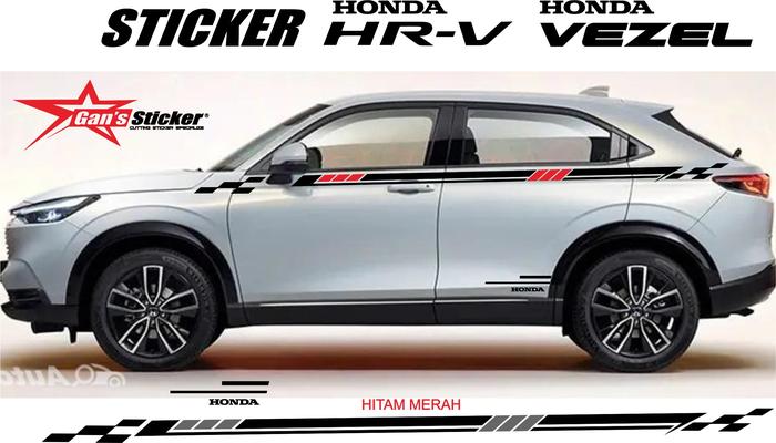 Jual sticker all new hrv 2022 2023 aksesoris honda hrv 2022 2023 - abu ...