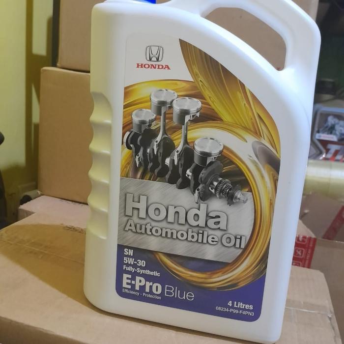 Jual OLI HONDA SN GF- 5 E-PRO BLUE 5w-30.Galon 4 LITER - Jakarta Barat ...