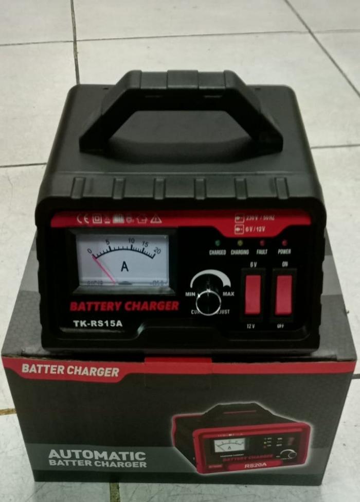 Jual Automatic Battery Charger Accu / Aki 6v 12v 15A - Jakarta Barat ...