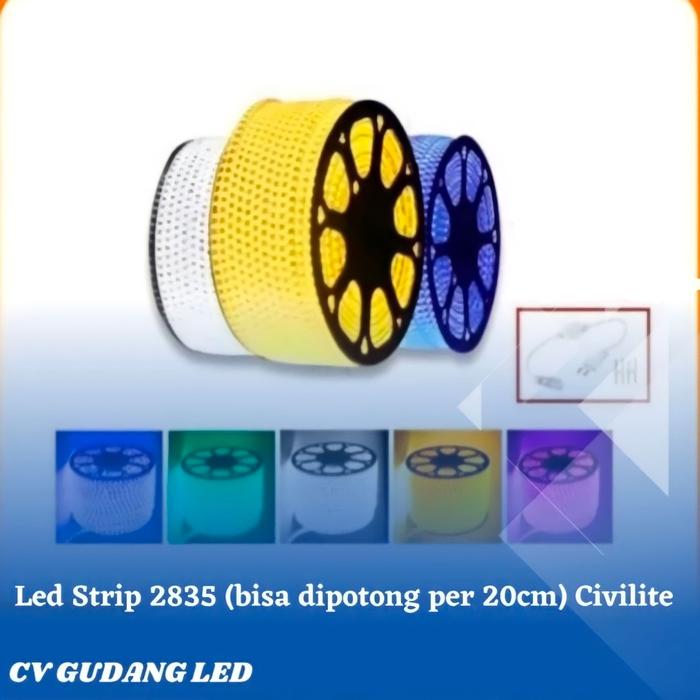 Promo Lampu Led strip 4000K Civilite - 100m - Kab. Sleman - Gudang led ...