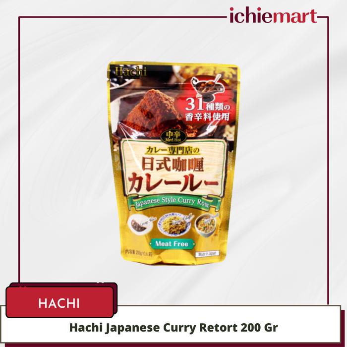 Jual Hachi Japanese Curry Retort 200 Gr / Bubuk Kari Jepang Instan ...