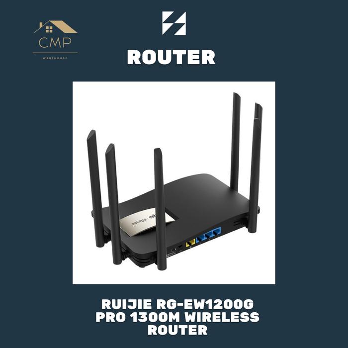 Jual RUIJIE RG-EW1200G PRO 1300M Dual-band Gigabit Wireless Router ...