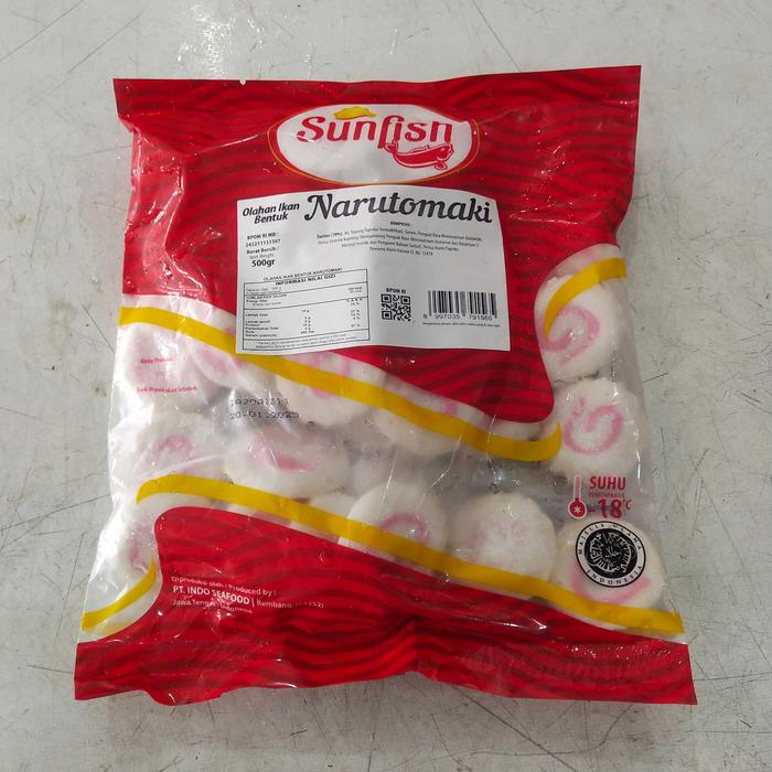 Jual sunfish narutomaki 500gr - Kota Medan - MMTC FROZEN FOOD | Tokopedia
