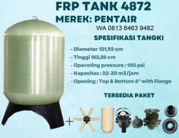 Jual Tabung FRP 4872 Pentair / Tangki filter 4872 / Tangki filter Air ...